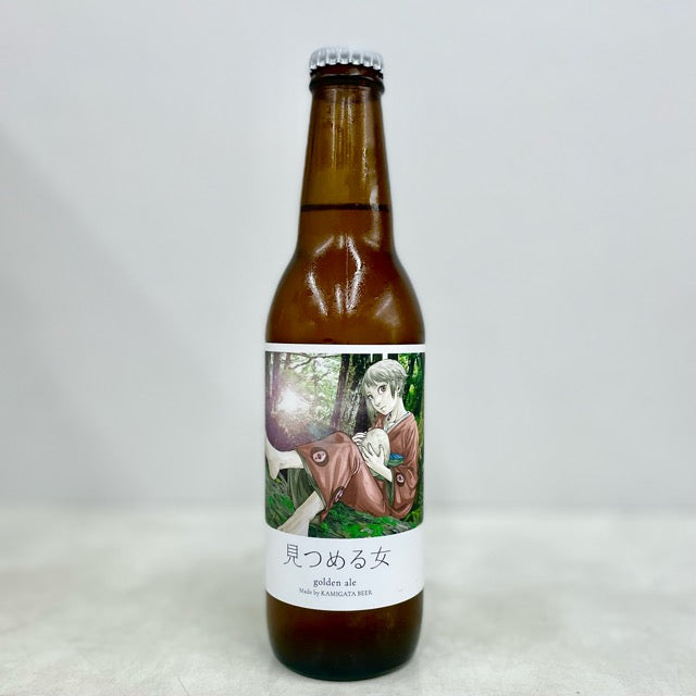 見つめる女-330ml-上方ビール – マルホ酒店